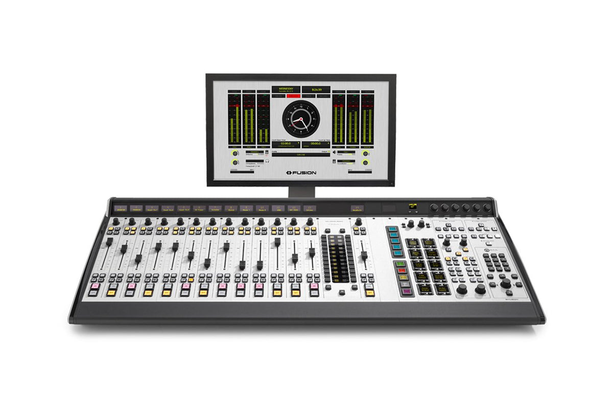 Consola Axia Fusion Mainframe Modular Control Surface — Costel